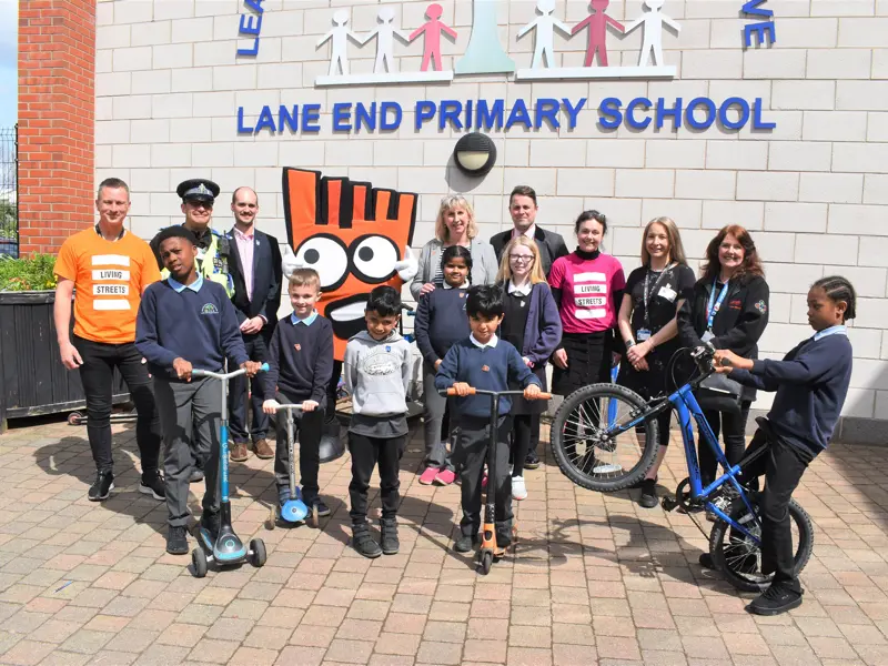 National Highways helping more pupils walk to school