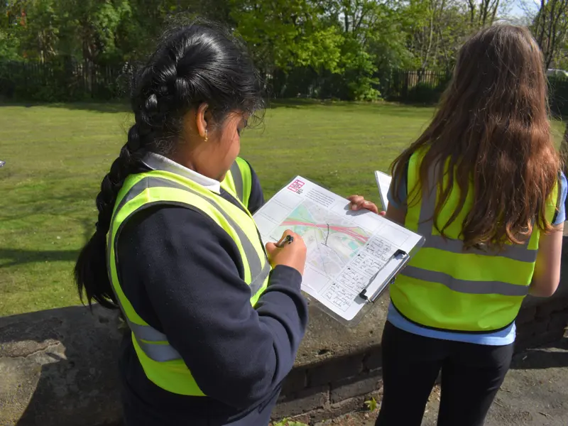 National Highways helping more pupils walk to school